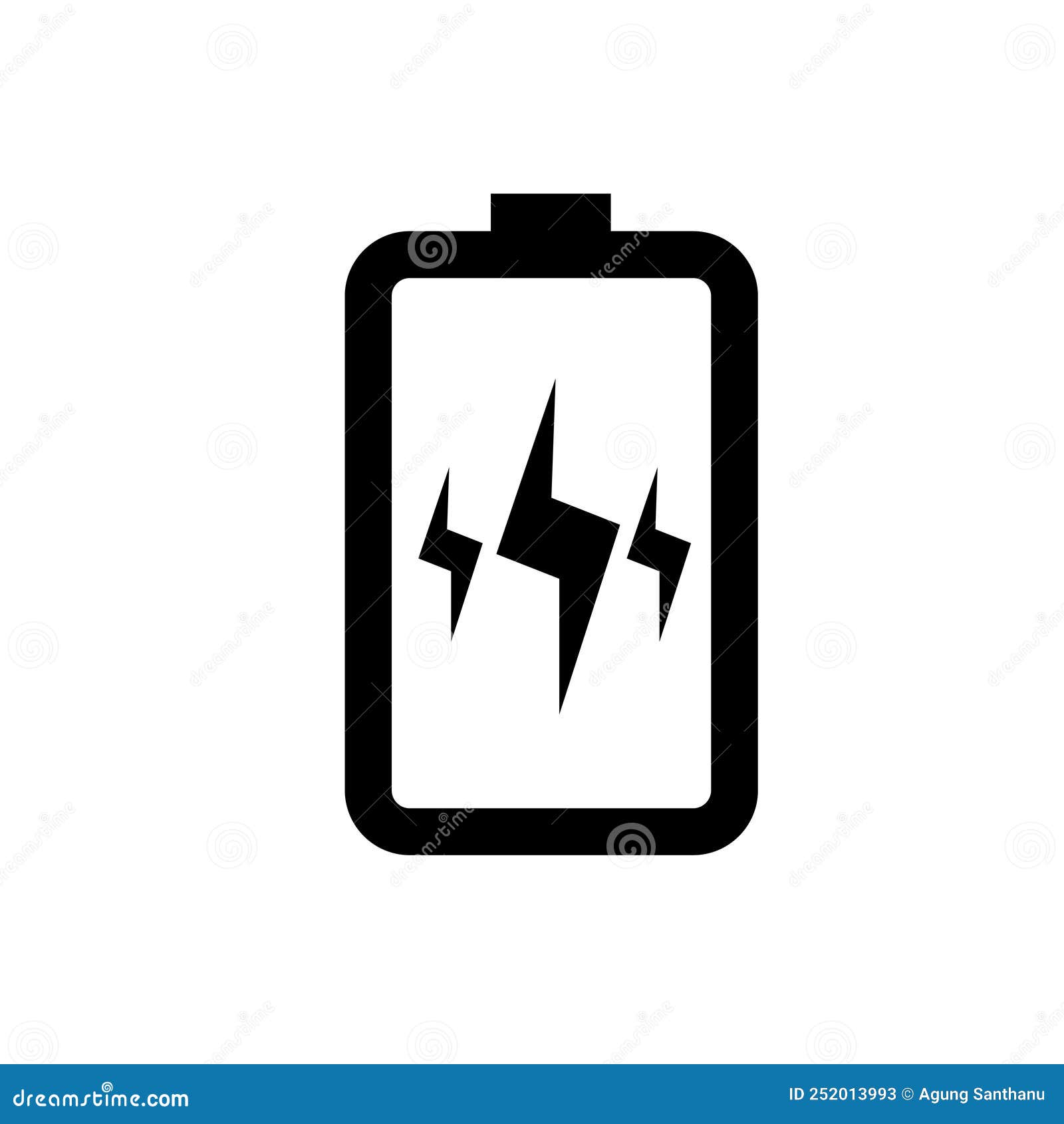 Low Power Battery Charge Logo Icon Vector Illustration Logo Isolated ...