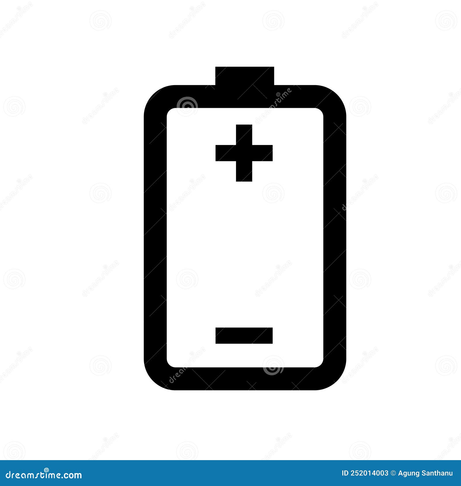 Low Power Battery Charge Logo Icon Vector Illustration Logo Isolated ...