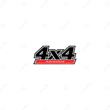 4x4 Adventure Logo Vector Graphics Stock Vector - Illustration of road ...