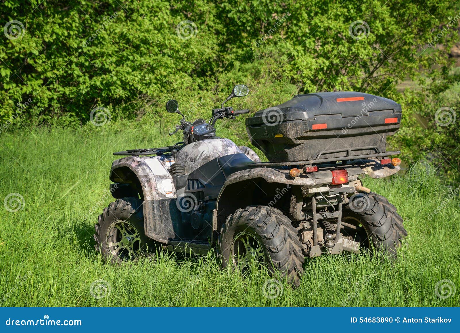 4x4 ATV stock photo. Image of road, grass, activity, adventure - 54683890