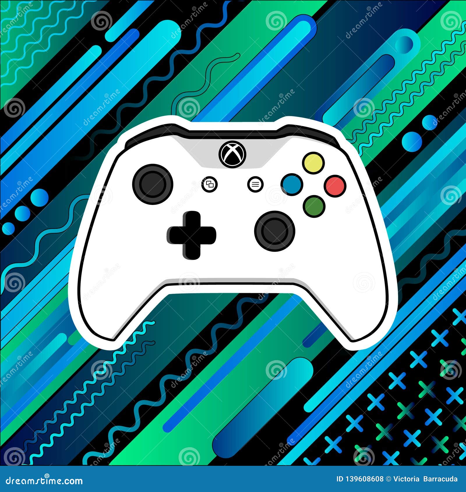 Xbox One Buttons Vector