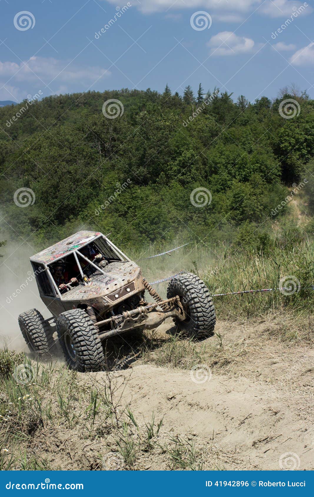4x4 car run on terrain stock photo. Image of race, finish - 41942896