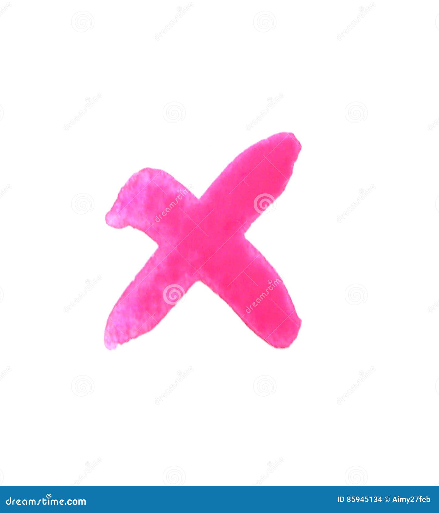 X - Color Letters Isolated Over the White Background. Stock Photo ...