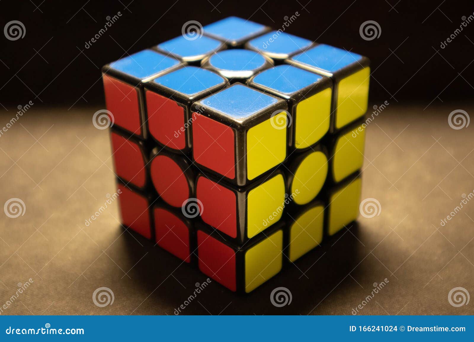 3x3 cube editorial stock image. Image of challenge, black - 166241024