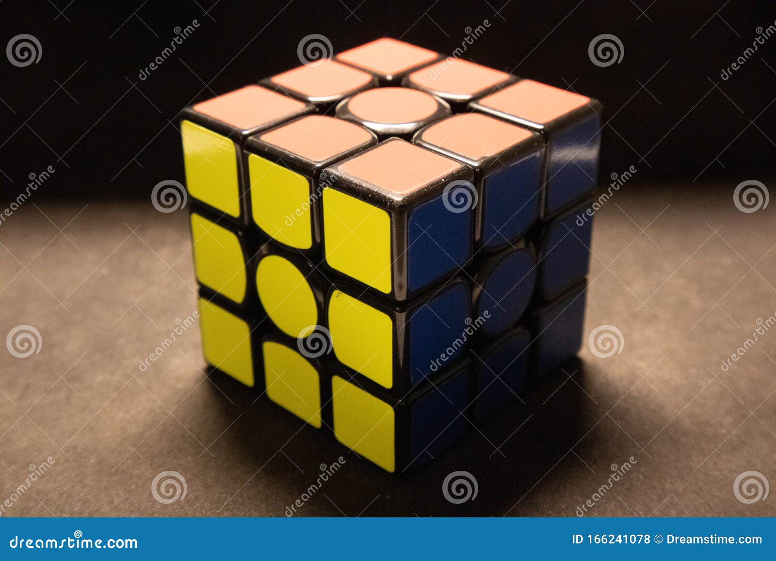 3x3 cube editorial stock photo. Image of black, lanlan - 166241078