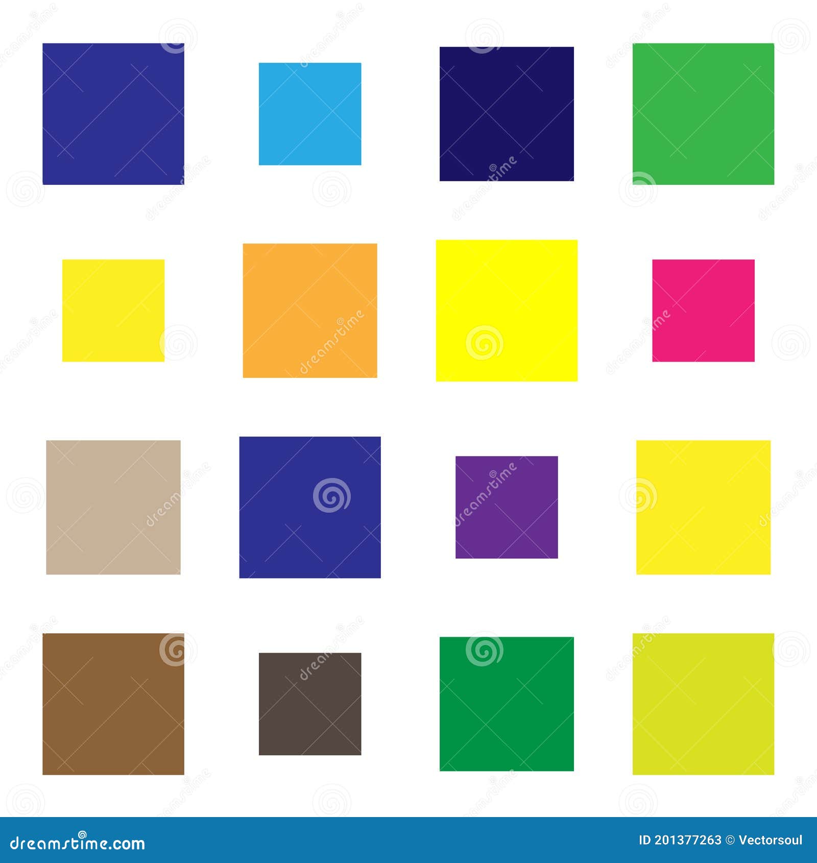 4x4 Cube, Square Geometric Arrangement. Square Illustration Stock ...