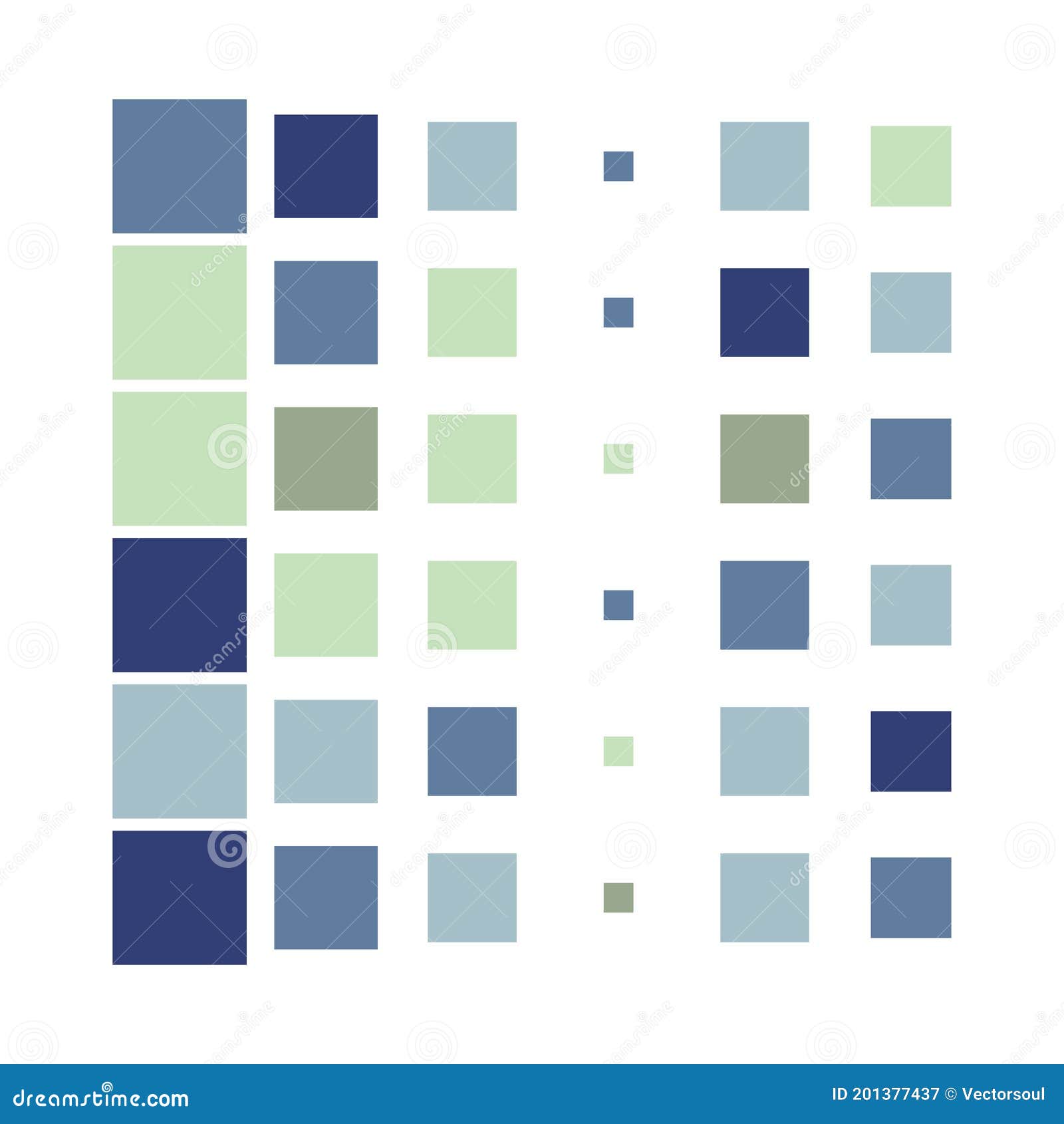 6x6 Cube, Square Geometric Arrangement. Square Illustration Stock ...