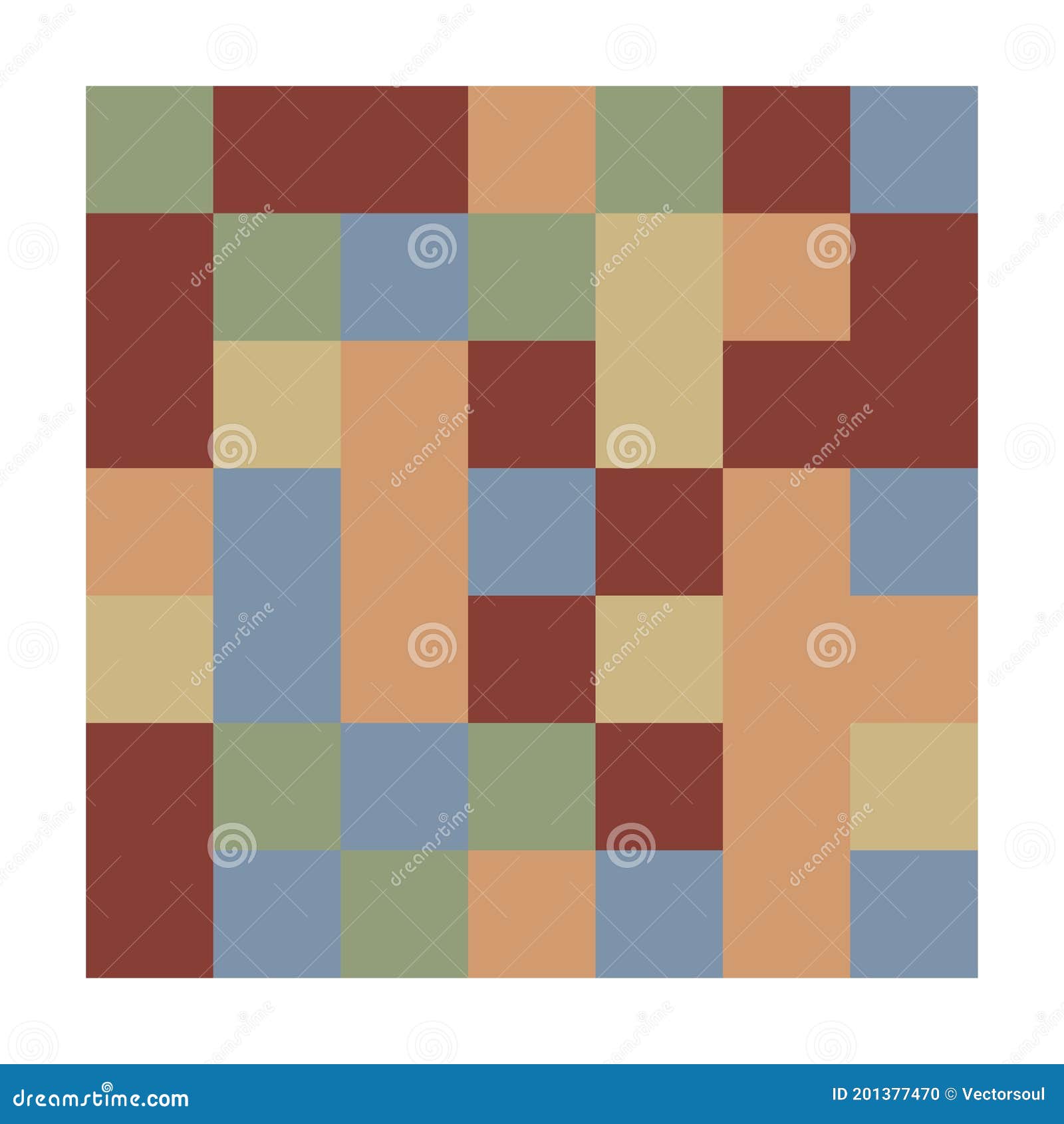 7x7 Cube, Square Geometric Arrangement. Square Illustration Stock ...