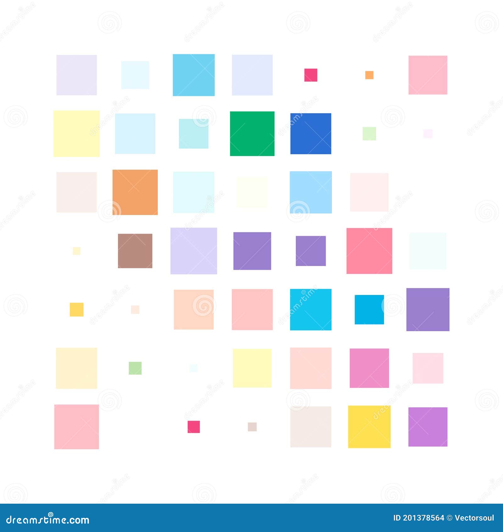 7x7 Cube, Square Geometric Arrangement. Square Illustration Stock ...