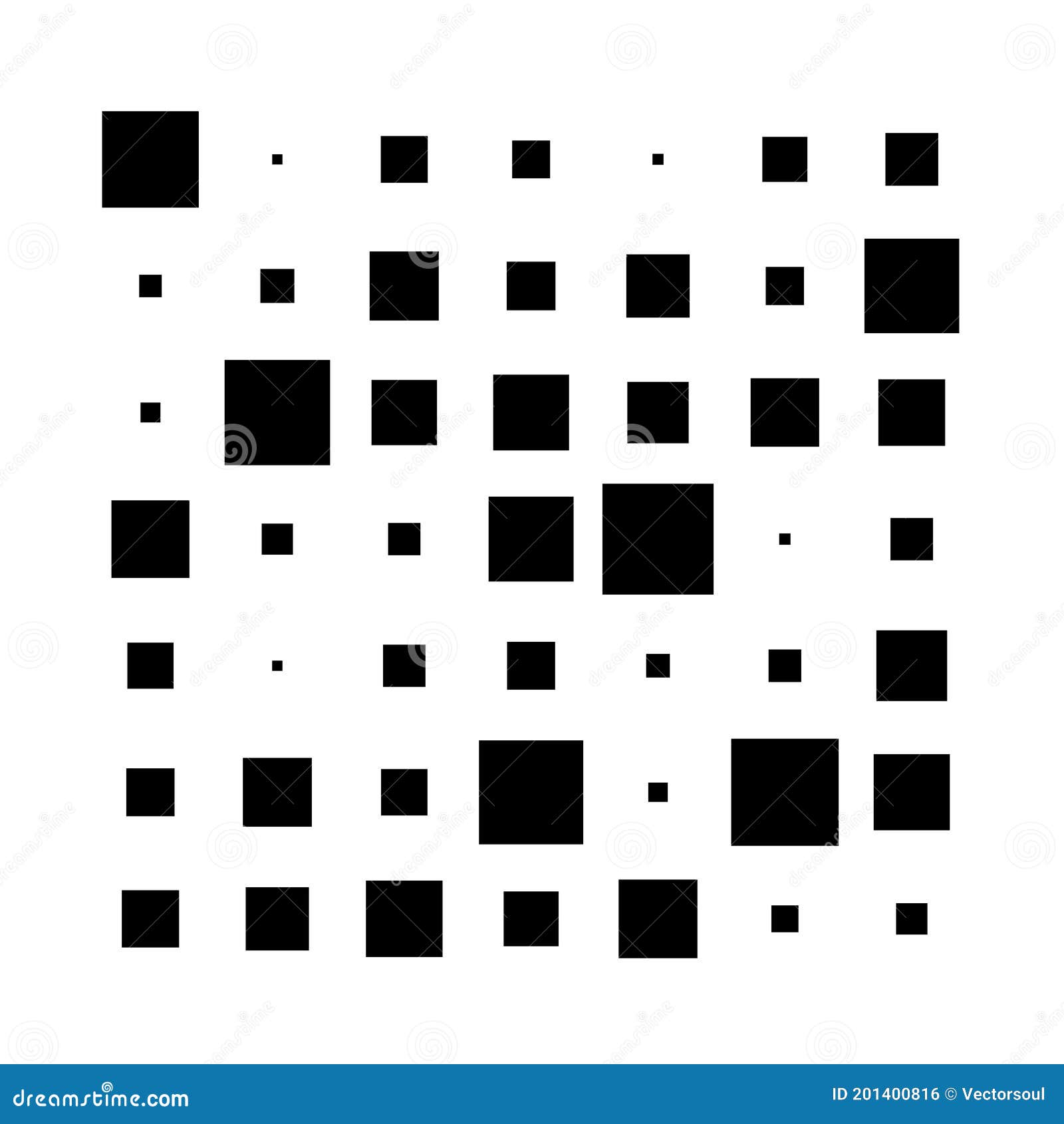 7x7 Cube, Square Geometric Arrangement. Square Illustration Stock ...