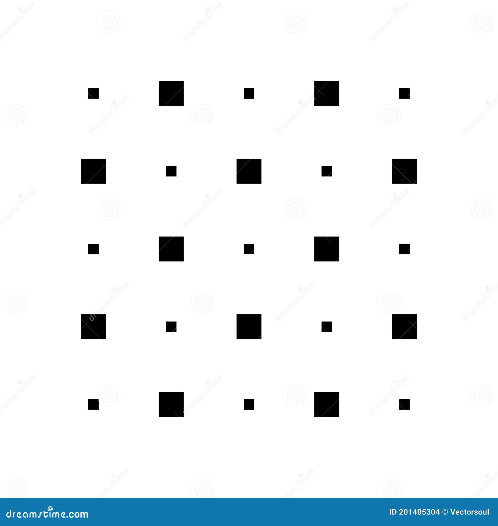 5x5 Cube, Square Geometric Arrangement. Square Illustration Stock ...