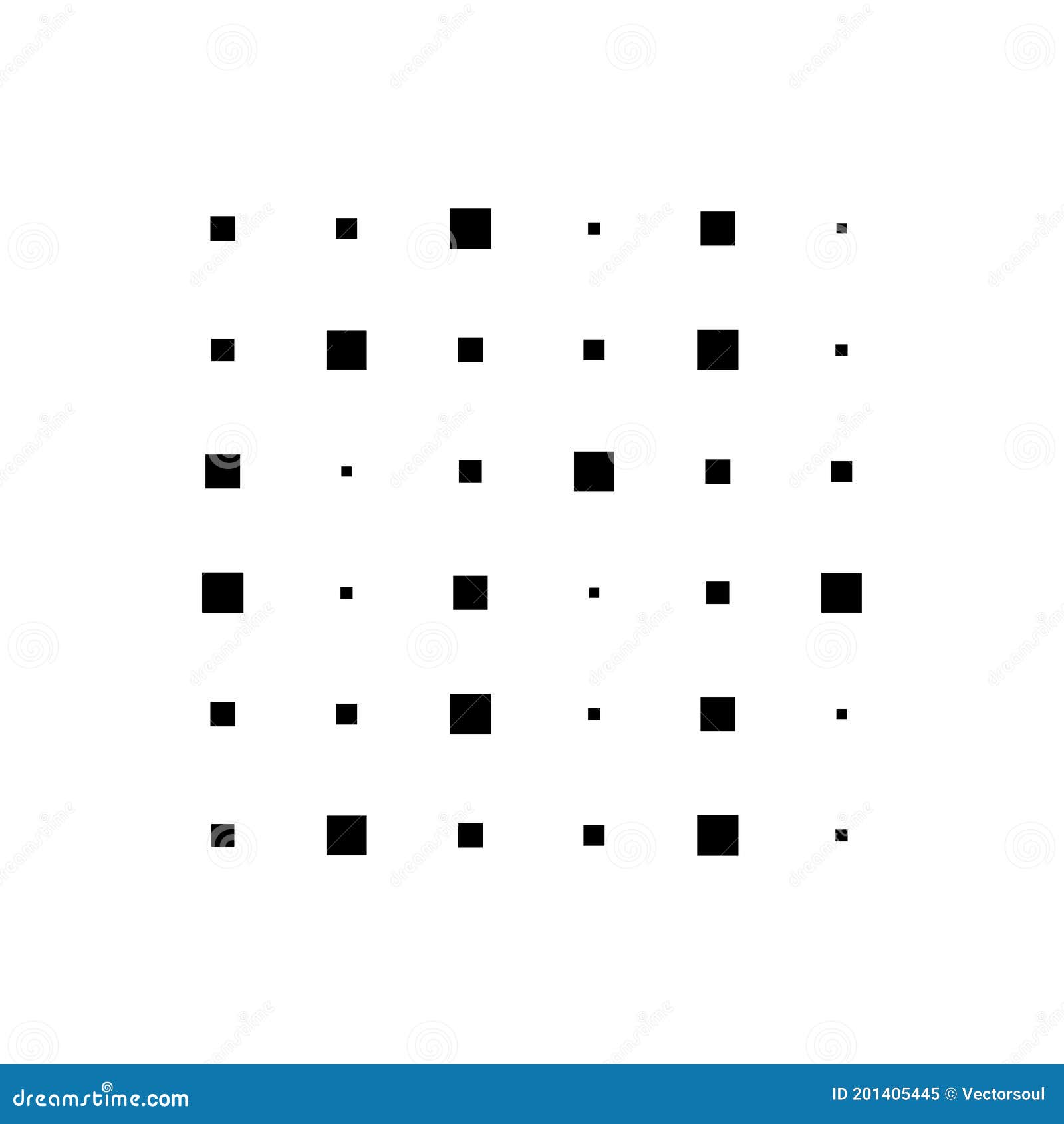 6x6 Cube, Square Geometric Arrangement. Square Illustration Stock ...