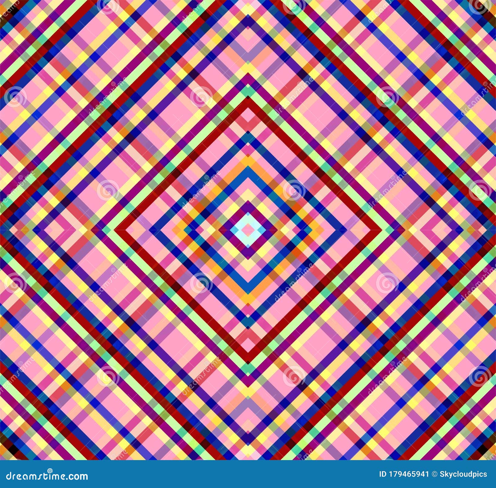 Colorful Backgrounds and Clothing Patterns Stock Illustration ...