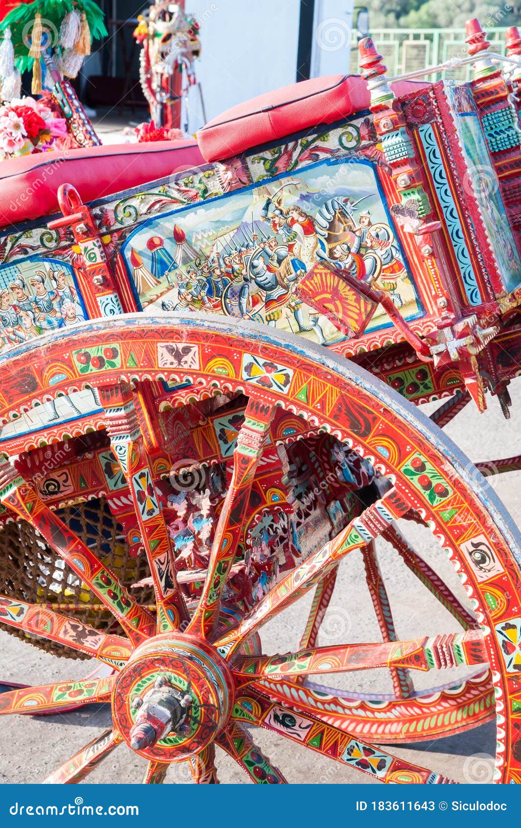 Folklore of Italy stock image. Image of painted, folkloristic - 183611643