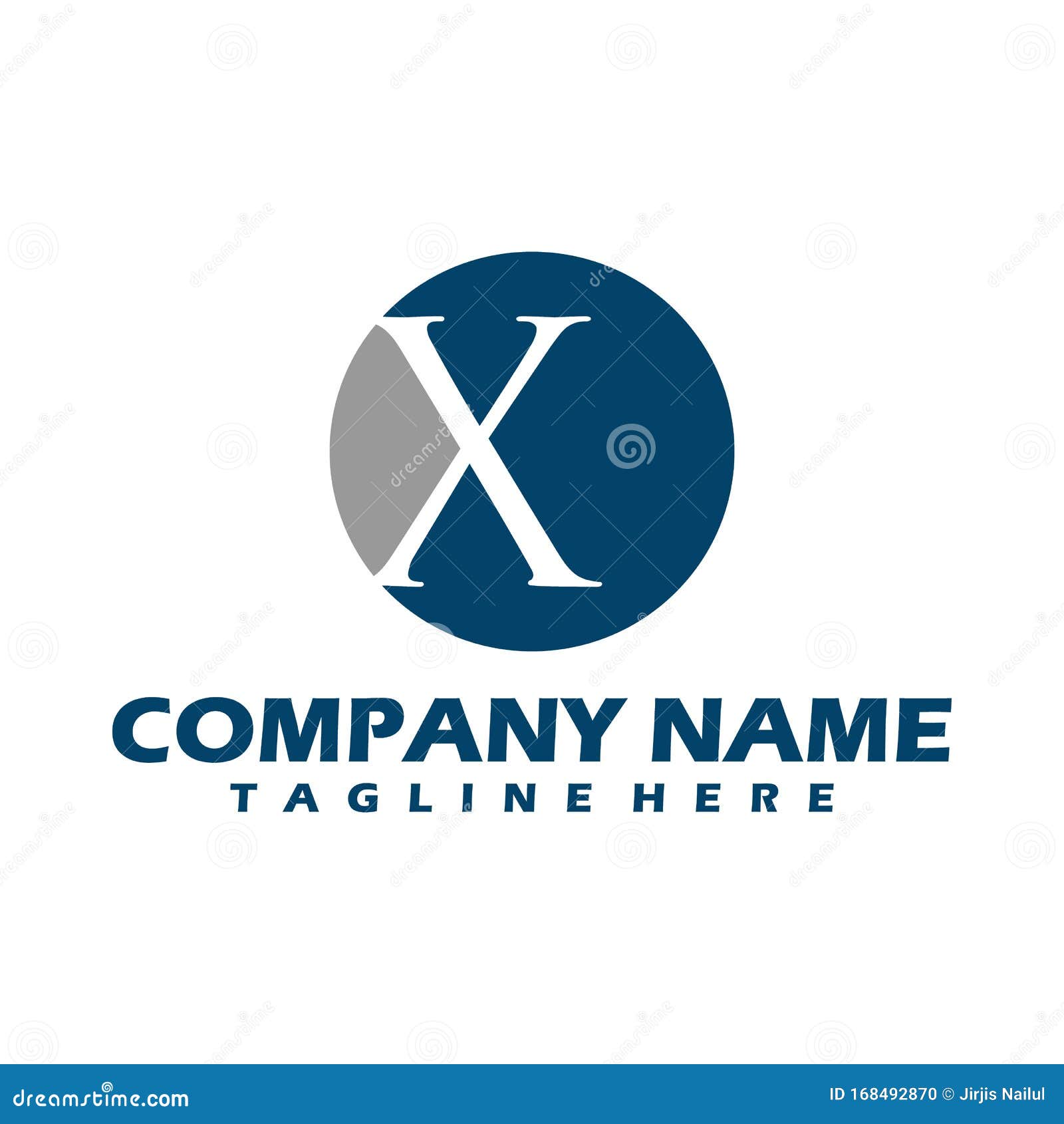 X Dots Logo Design Template. Hexagon X Icon Stock Vector - Illustration ...