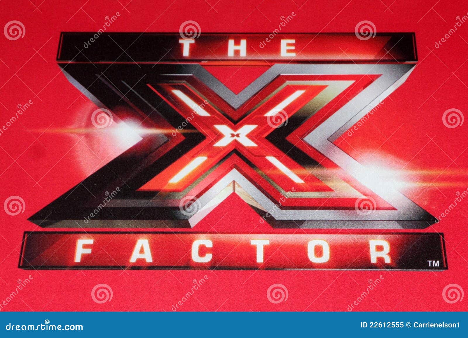 X Factor Logo at the FOX s editorial image. Image of conference - 22612555