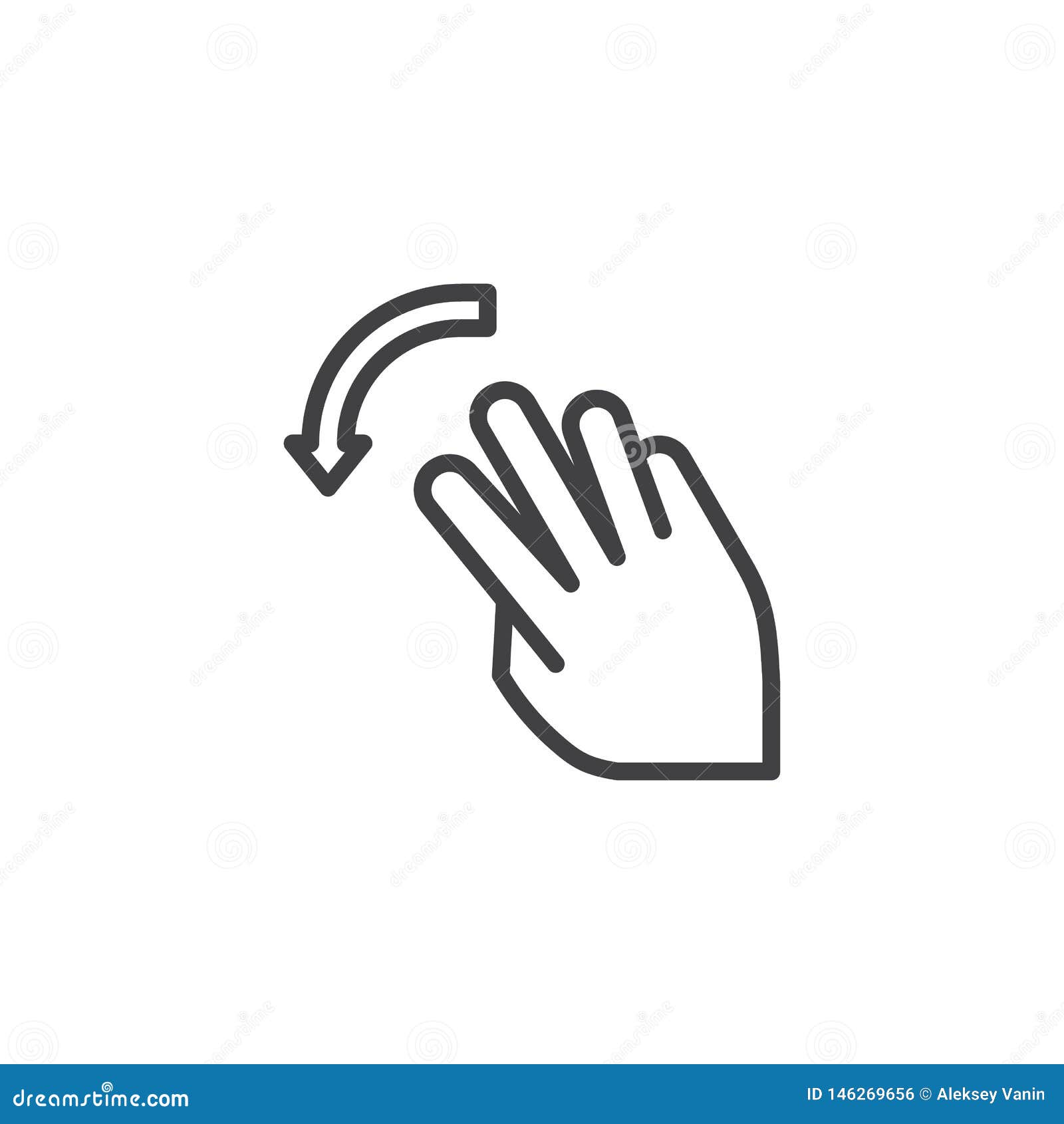 3x flick down line icon stock vector. Illustration of editable - 146269656