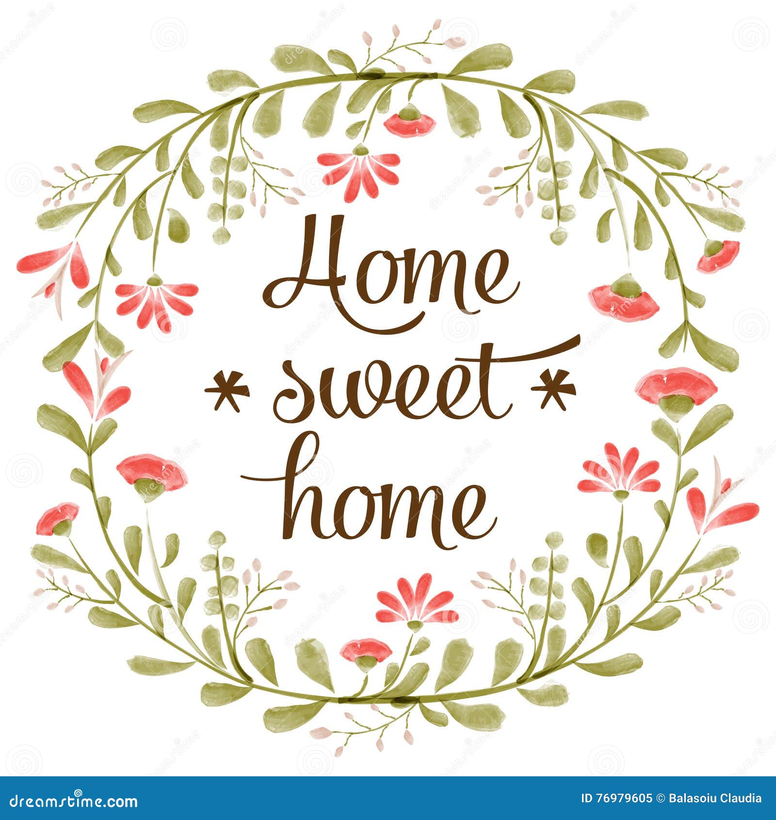 & X22; Home& Doce Home X22; Ilustração do Vetor - Ilustração de nave ...