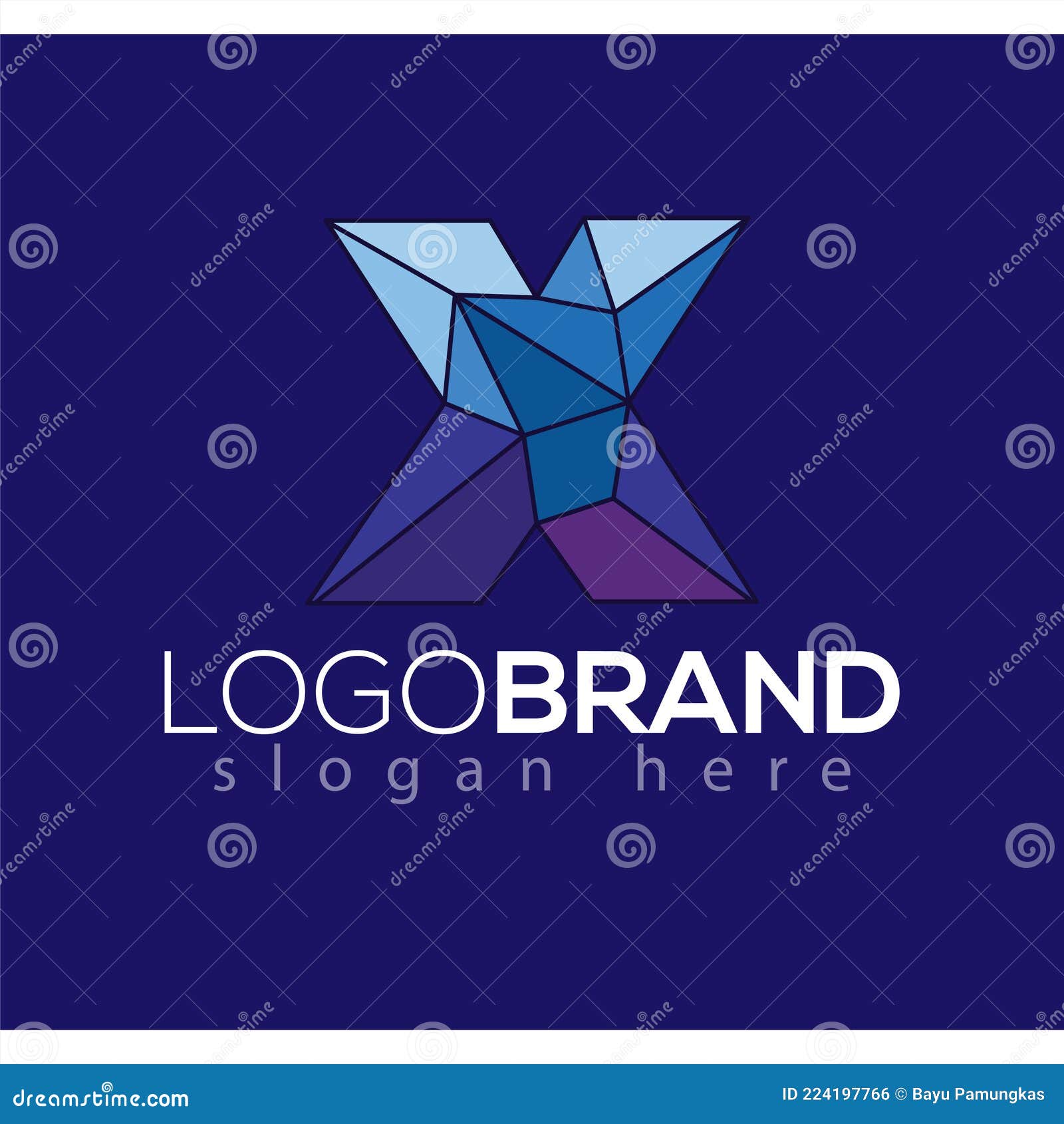X Letter Connect Network Logo Element. Letter Technology Logo Template ...