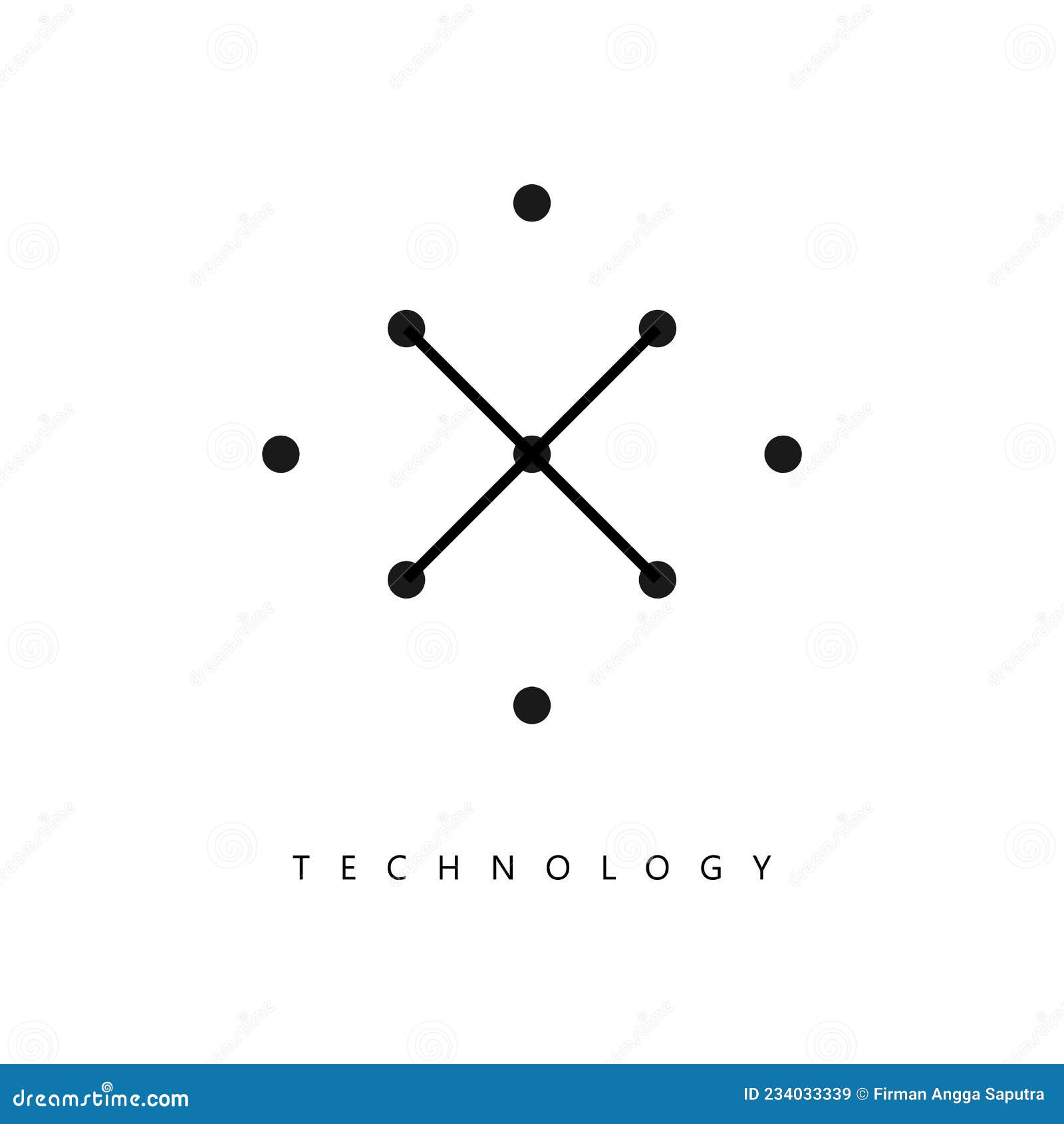 X Letter Technology Icon. Trendy Flat Vector X Letter Technology Icon ...