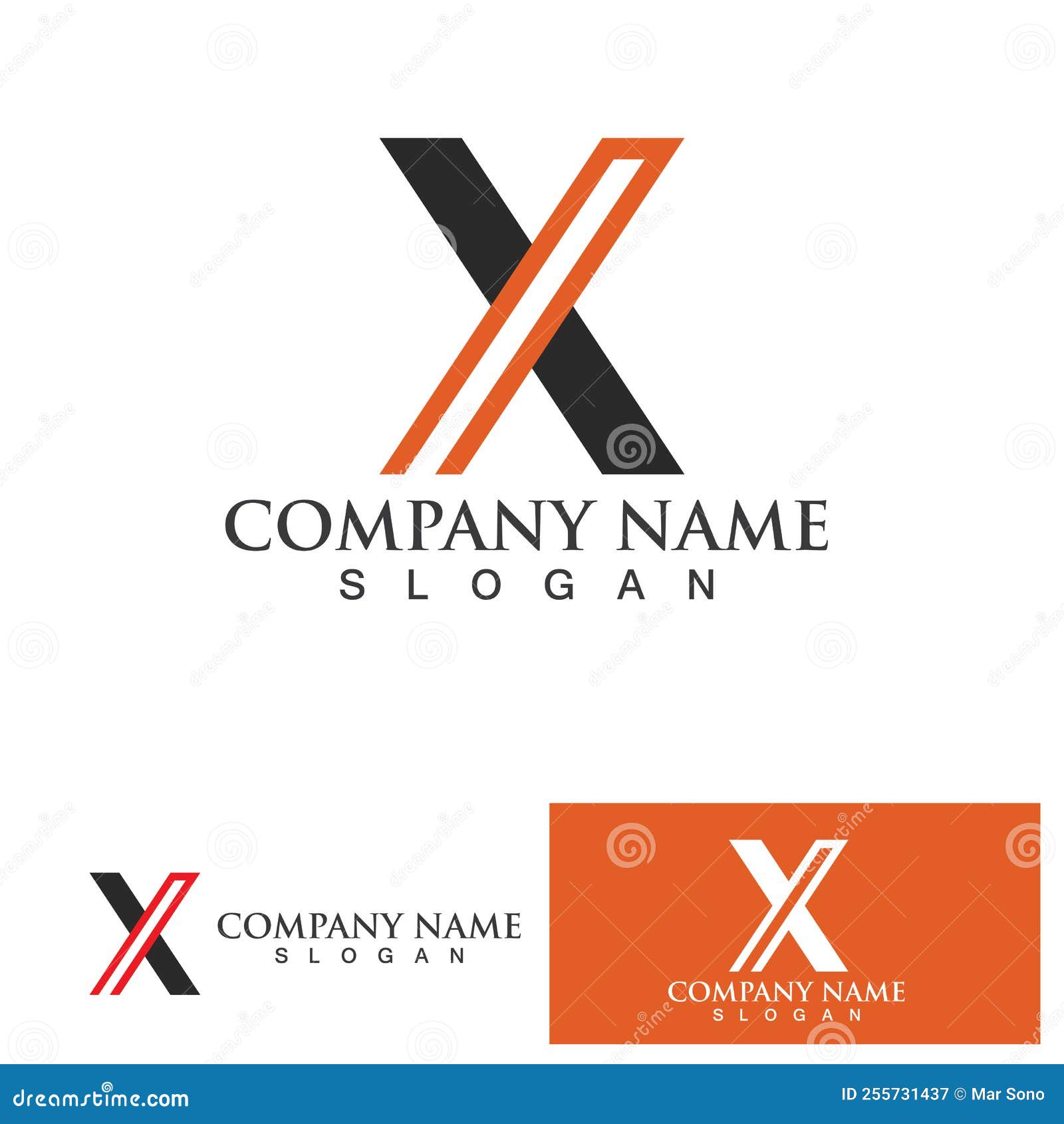 X Logo Template Vector Icon Stock Vector - Illustration of snowboarder ...