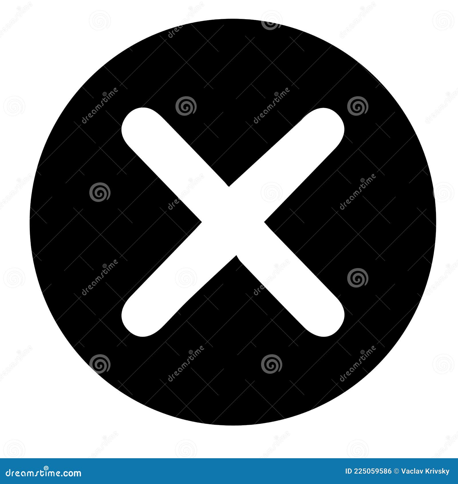 X Mark Vector Icon Eps 10. Remove Symbol Stock Vector - Illustration of ...