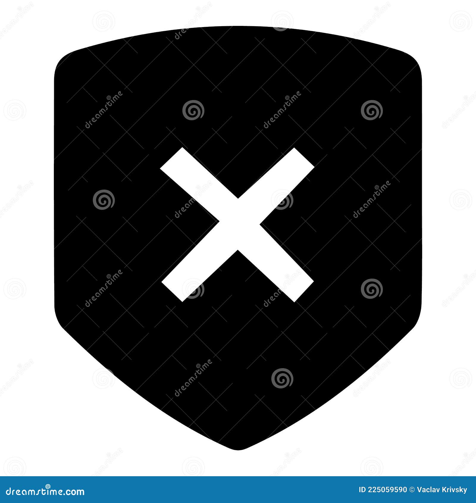 X Mark Vector Icon Eps 10. Remove Symbol Stock Vector - Illustration of ...