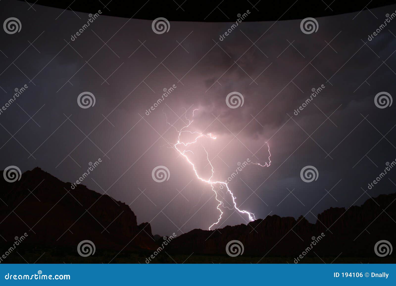 X Marks the Lightning Spot stock photo. Image of strikes - 194106