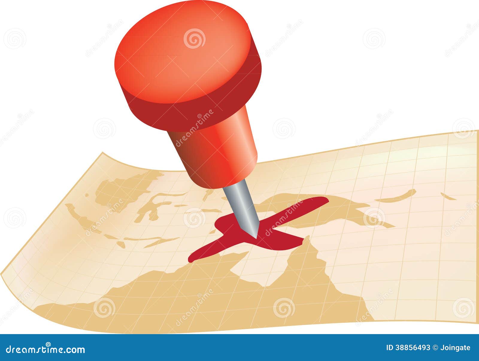 X Marks The Spot Map