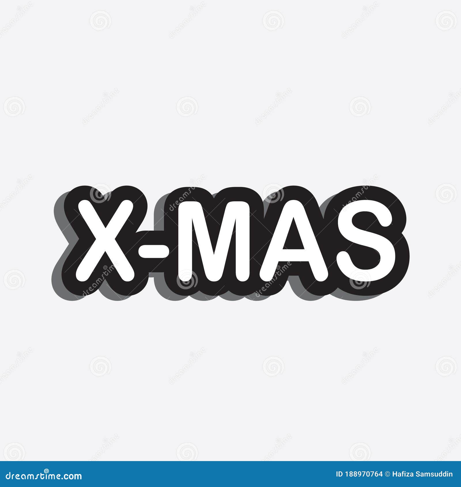 X-mas. Vector Illustration Decorative Design Stock Vector ...