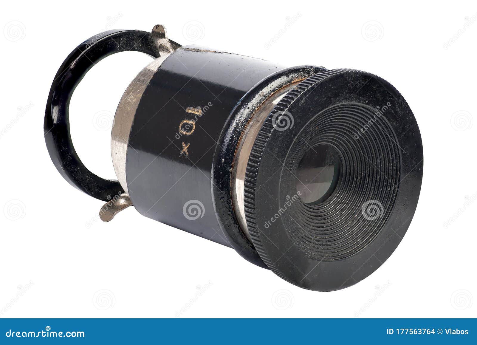 10x Measuring Magnifier Isolated on White Background Stock Photo ...
