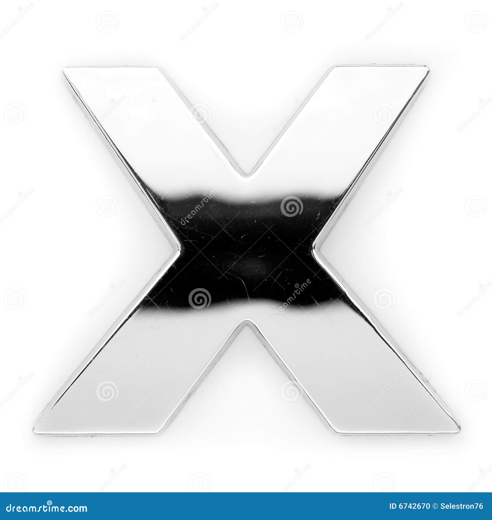 X - Metal letter stock photo. Image of aluminum, alphabet - 6742670