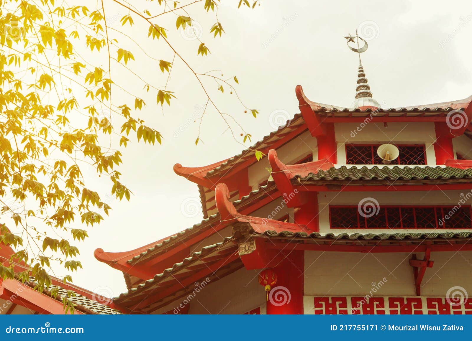 Muhammad Cheng Hoo Mosque editorial photo. Image of purbalingga - 217755171