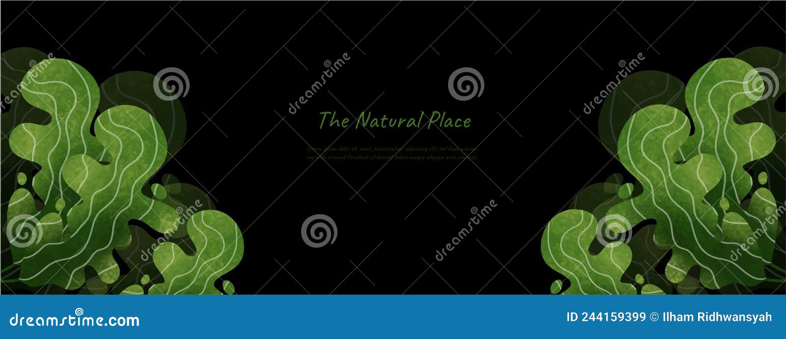 Leaves Nature Background Design Vector for Ecology Nature Background ...