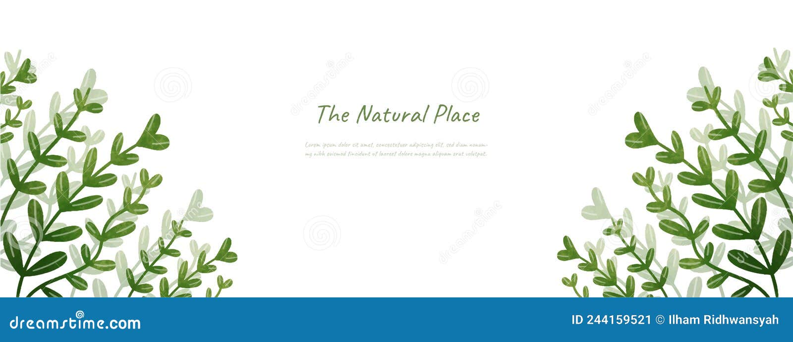 Leaves Nature Background Design Vector for Ecology Nature Background ...