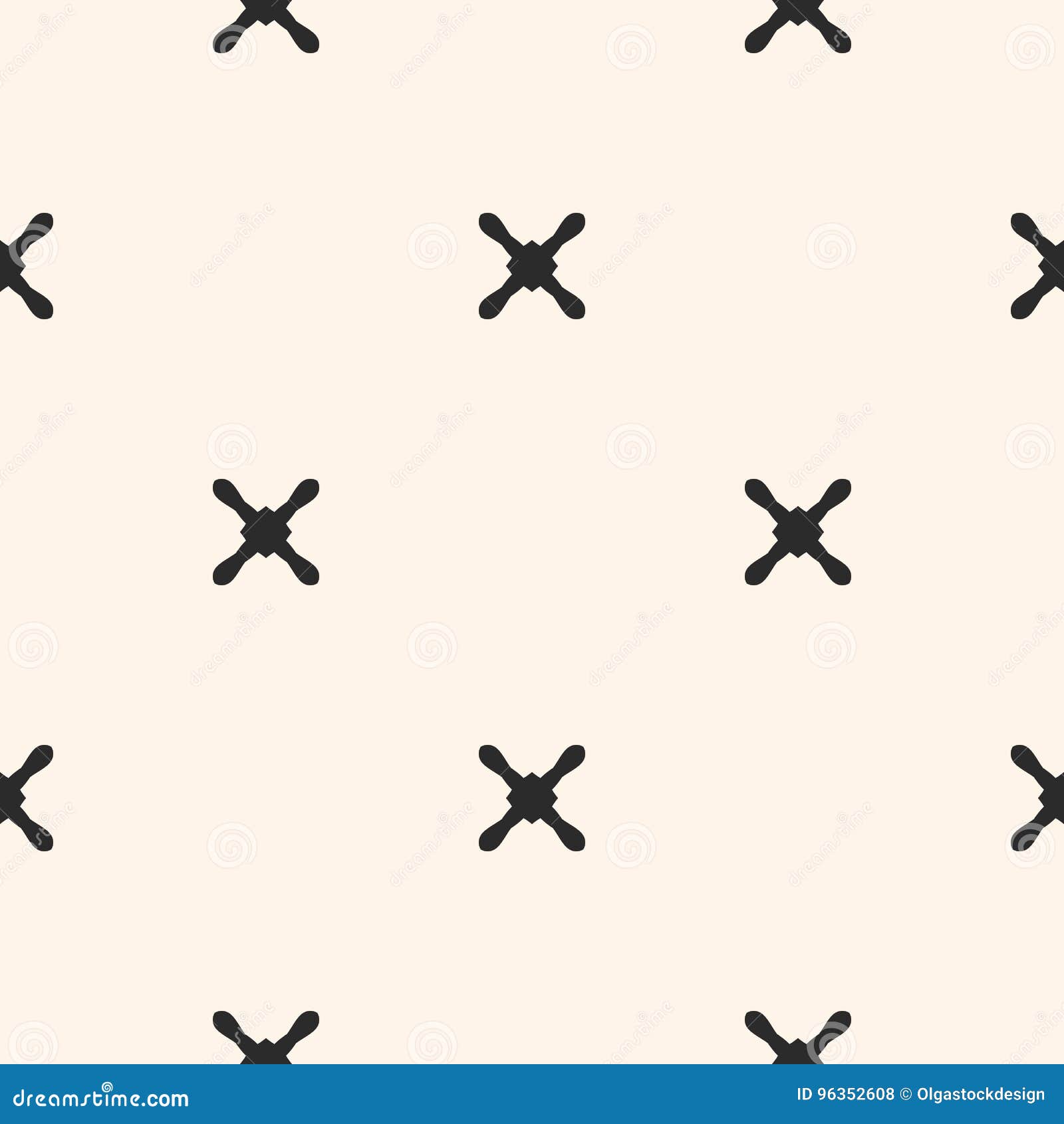 X pattern. Cross pattern. stock vector. Illustration of mattress - 96352608