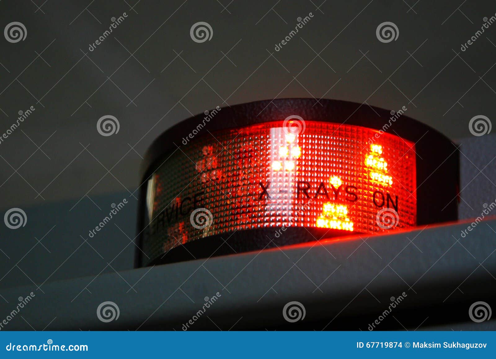 X-Ray Alert Light stock photo. Image of alert, machine - 67719874