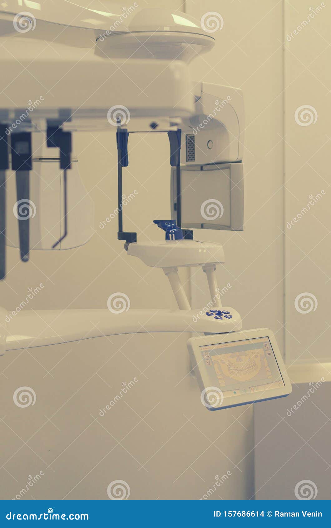 X-ray Apparatus for Conical Beam Computed Tomography. Stock Photo ...