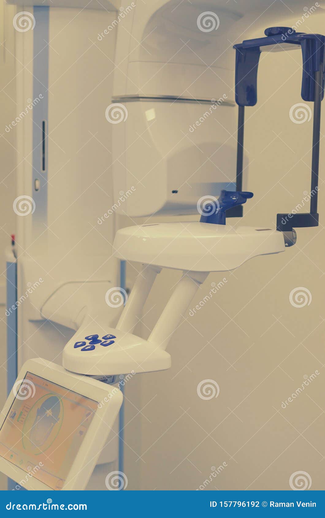 X-ray Apparatus for Conical Beam Computed Tomography. Stock Photo ...