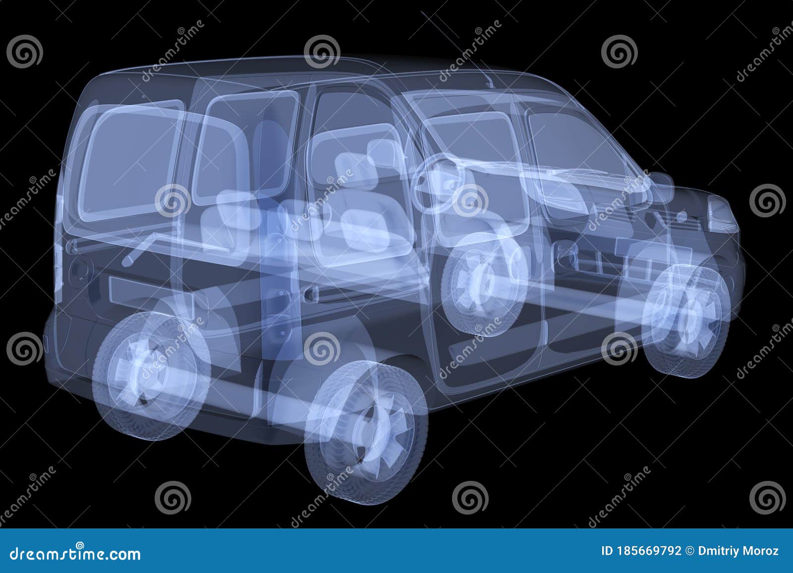 X-ray car isolated stock illustration. Illustration of scan - 185669792