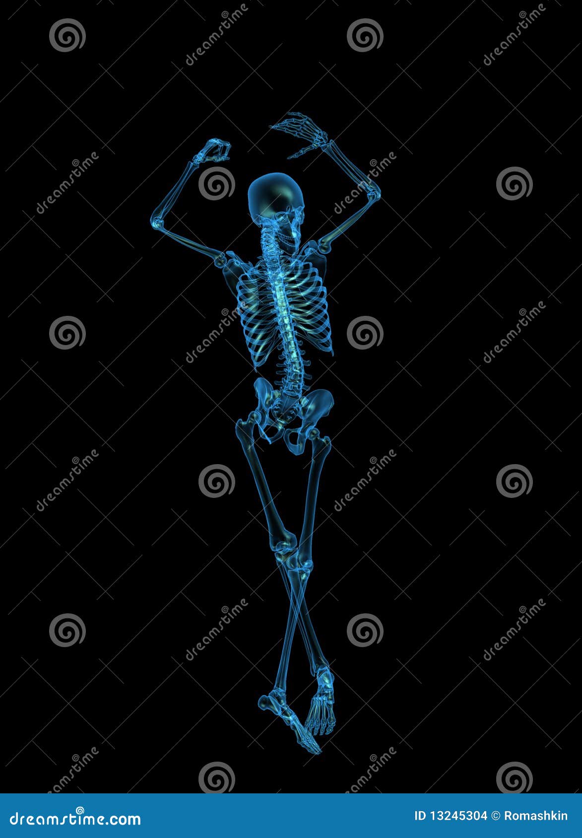 X-ray Dance Stock Illustration | CartoonDealer.com #13245304