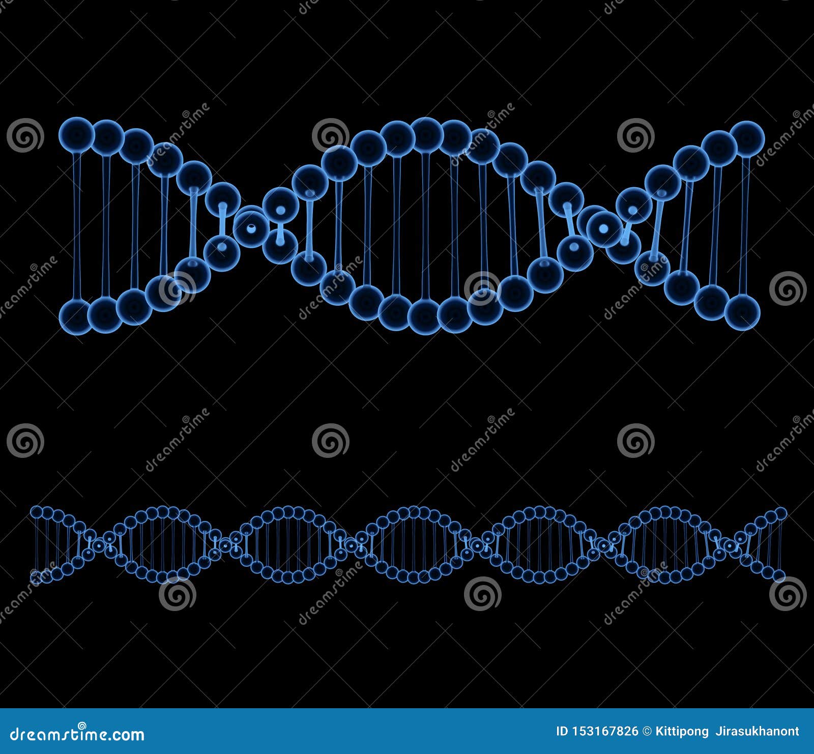 X-ray dna helix structure stock illustration. Illustration of xray ...