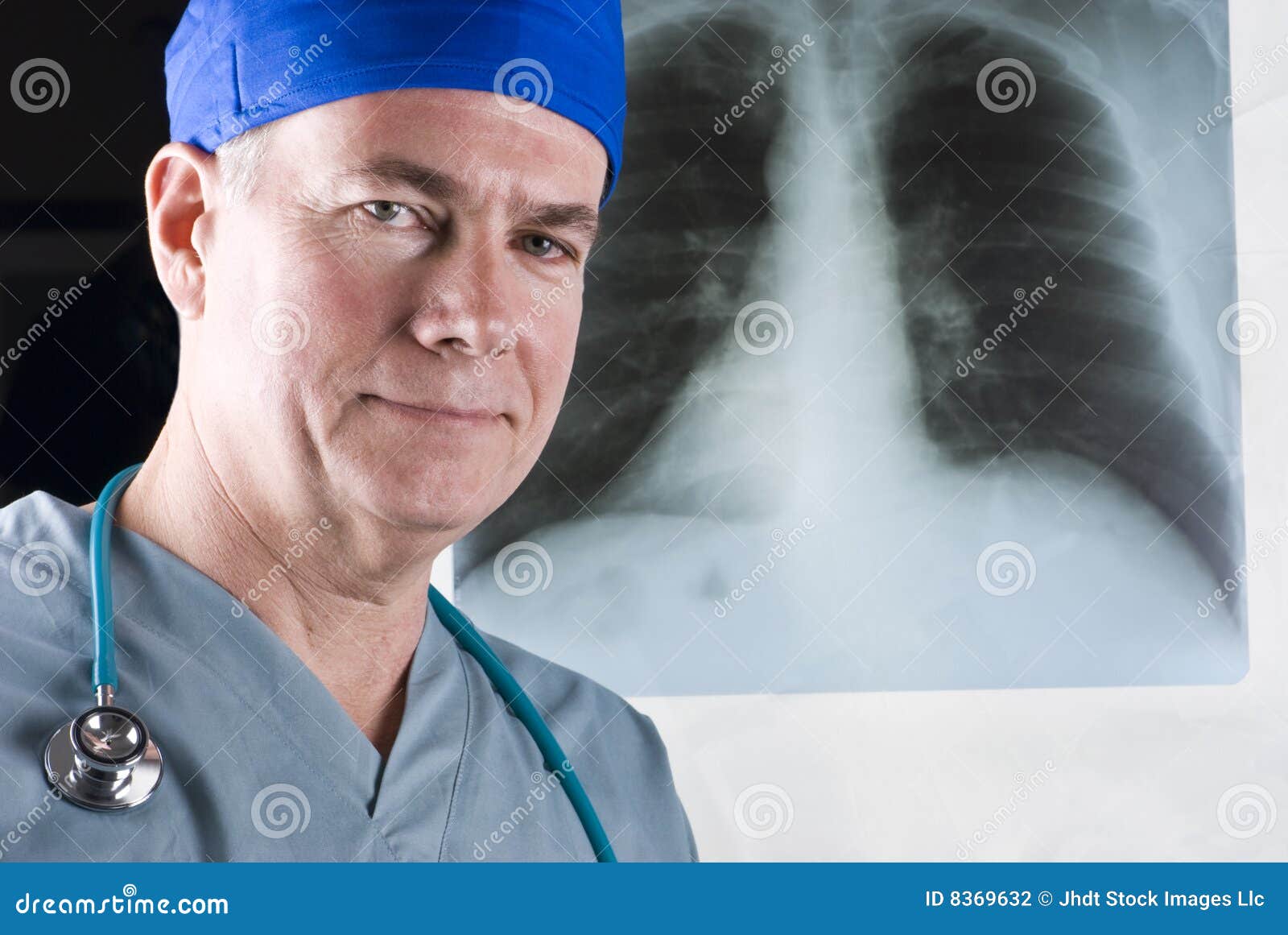 X-Ray and Doctor stock photo. Image of stethoscope, physician - 8369632