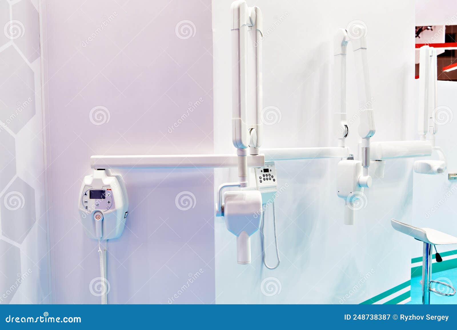 Dental X-ray machine stock image. Image of clinical - 248738387