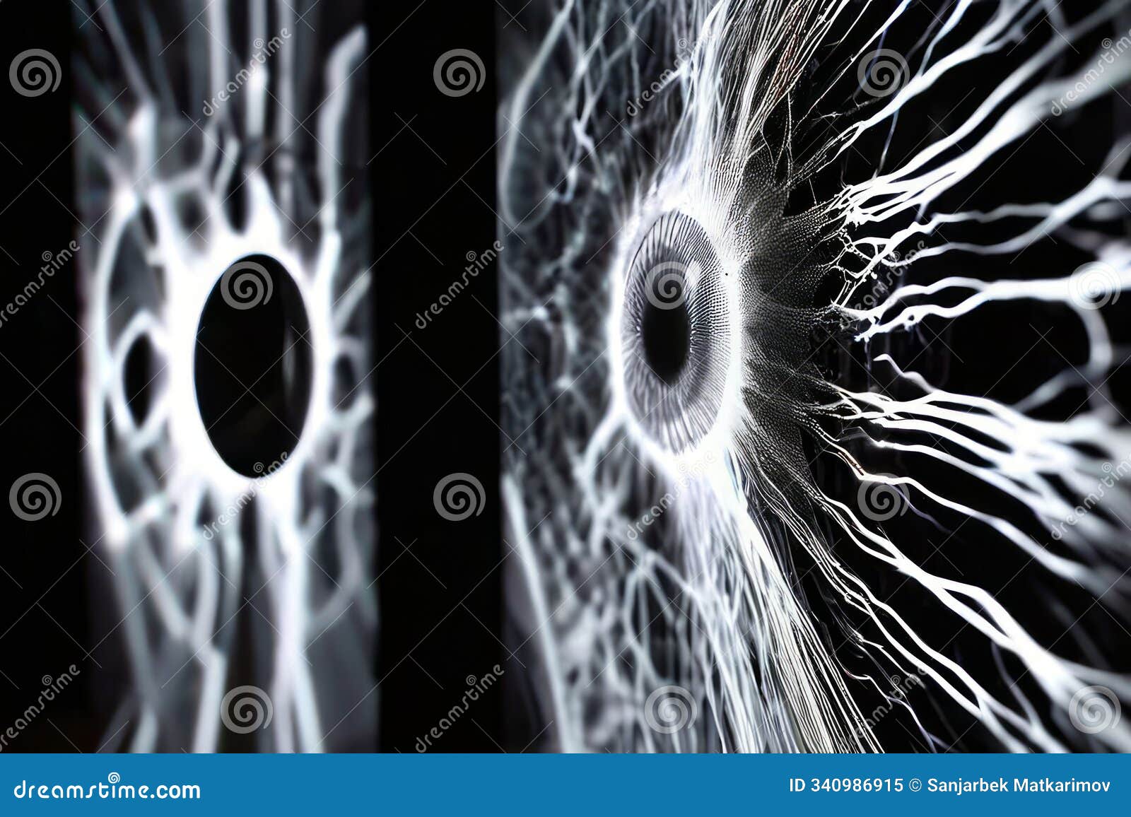 X Ray Eyes a Room with X Ray Eyes Created Using Photogram Adding Stock ...