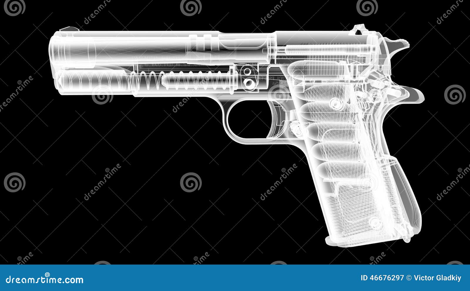 X Ray Gun illustration stock. Illustration du radiologie - 46676297