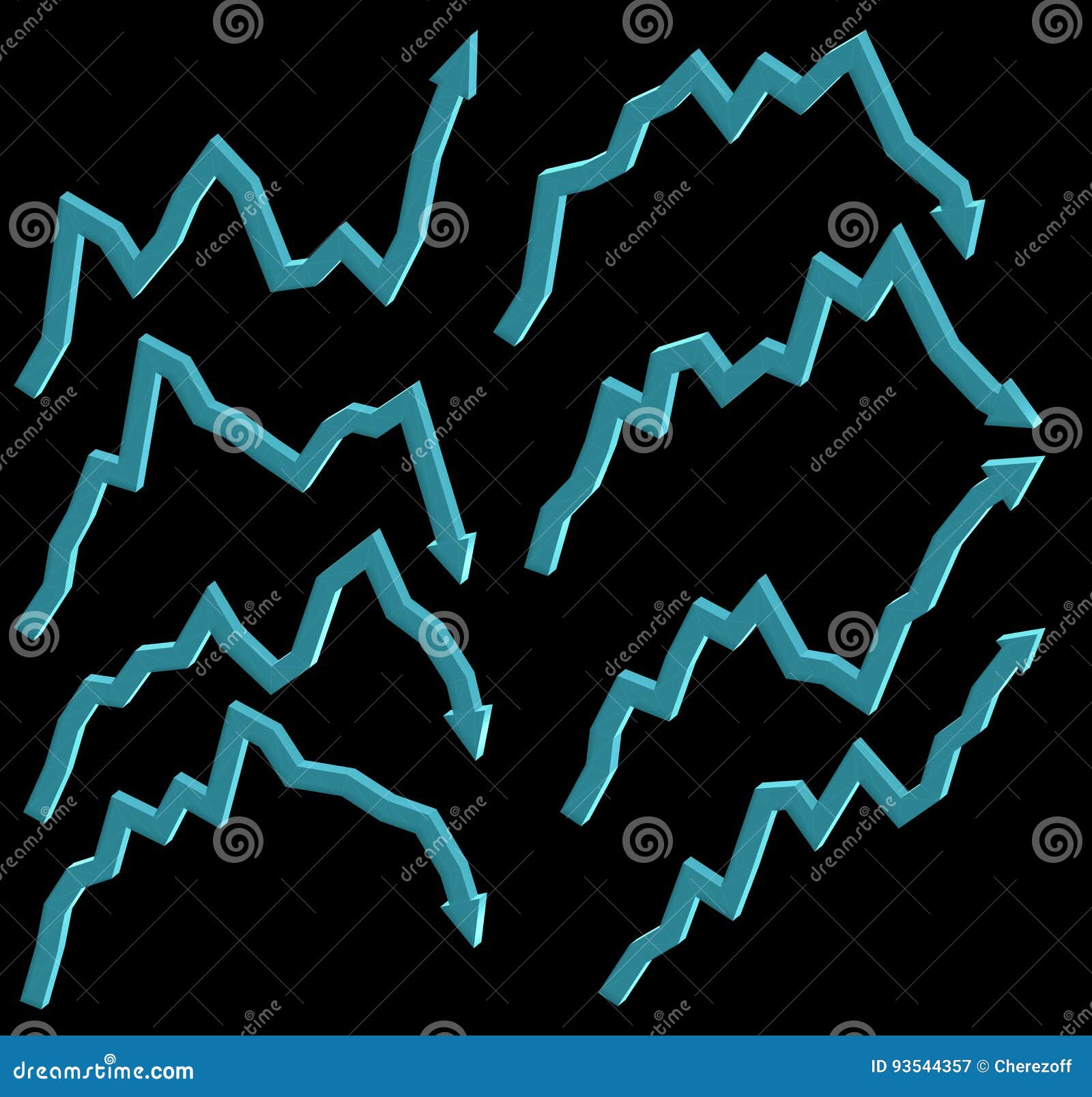 X-Ray Image of Arrows stock image. Image of plan, graphic - 93544357