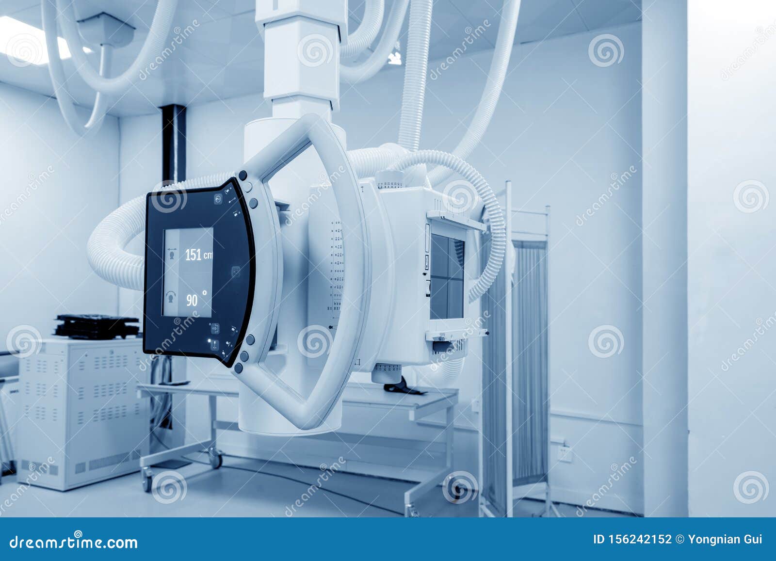 Hospital X-ray machine stock photo. Image of clinic - 156242152
