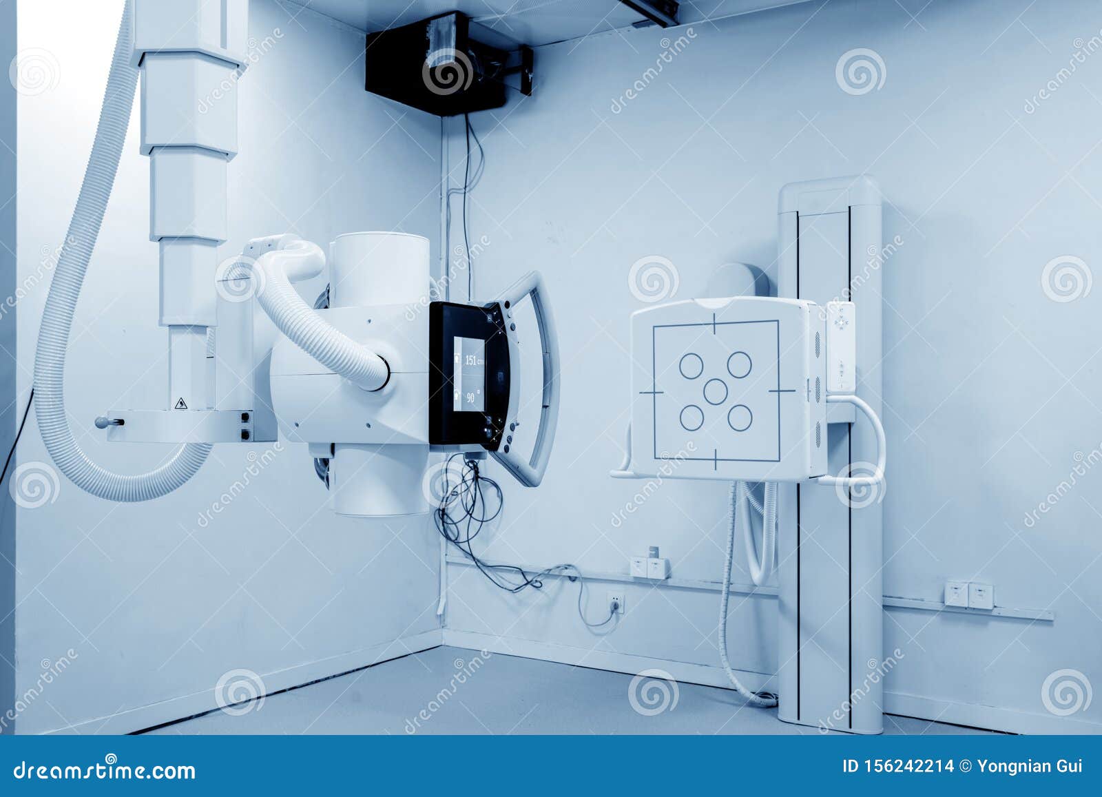 Hospital X-ray machine stock photo. Image of diagnostic - 156242214