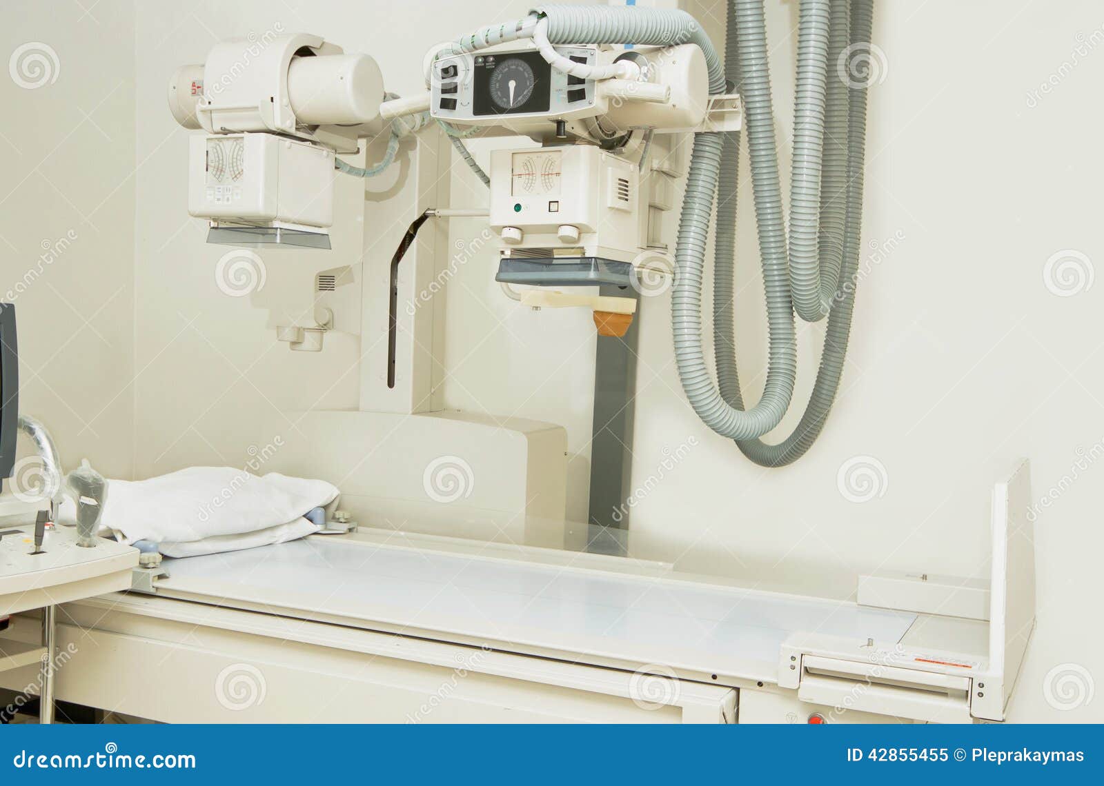 X-Ray Machine System in Hospital Stock Image - Image of display ...